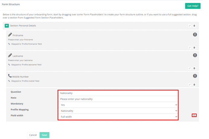 Onboarding Forms