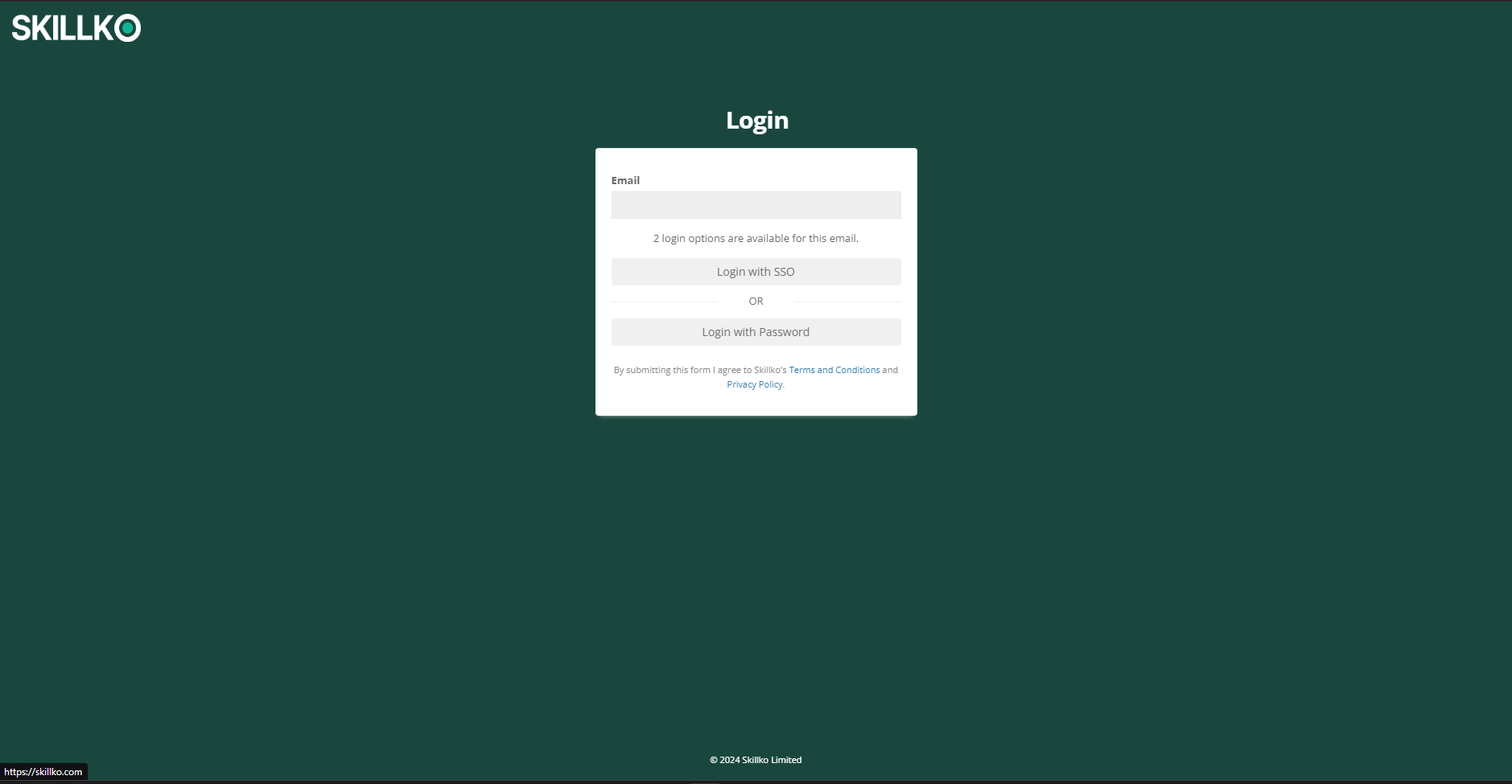 Changes to Login Screen